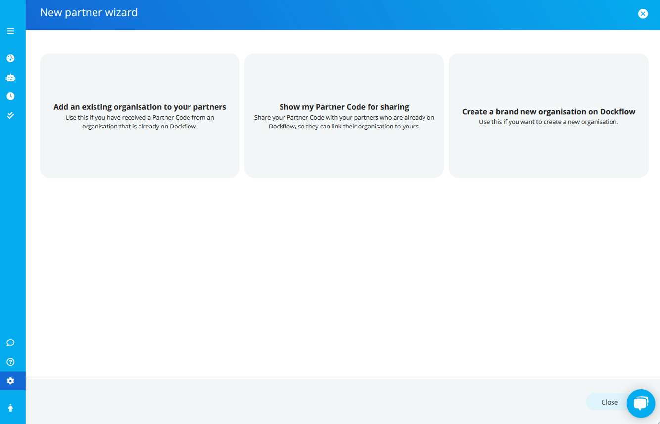 How to add a business partner